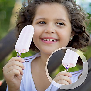 20 Pieces Reusable Acrylic Popsicle Sticks 4.5 Inch Popsicle Mold Sticks for DIY Ice Pop, Cake Pop,Candy Desert Making Crafts (Colorful)