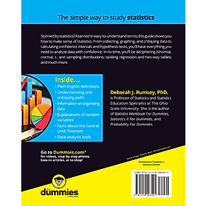 Statistics For Dummies (For Dummies (Lifestyle))