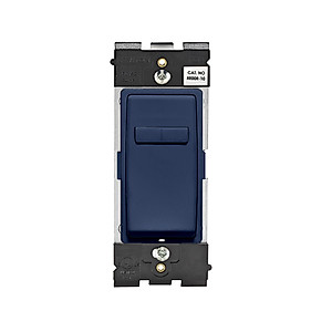 Leviton Renu Dimmer Switch Companion for Multi-Location Dimming, RE00R-RN, Rich Navy