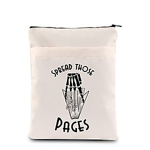 MAOFAED Romance Reader Book Cover Smut Book Sleeve Spread Those Pages Book Protector Bookworm Book Sack Gift (Spread booksl)