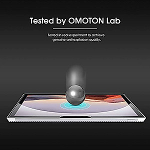 OMOTON Screen Protector Compatible with Surface Pro 7 Plus/Surface Pro 7/Surface Pro 6/ Surface Pro 5/Surface Pro 4 - [Tempered Glass] [High Responsivity] [Scratch Resistant] [High Definition]