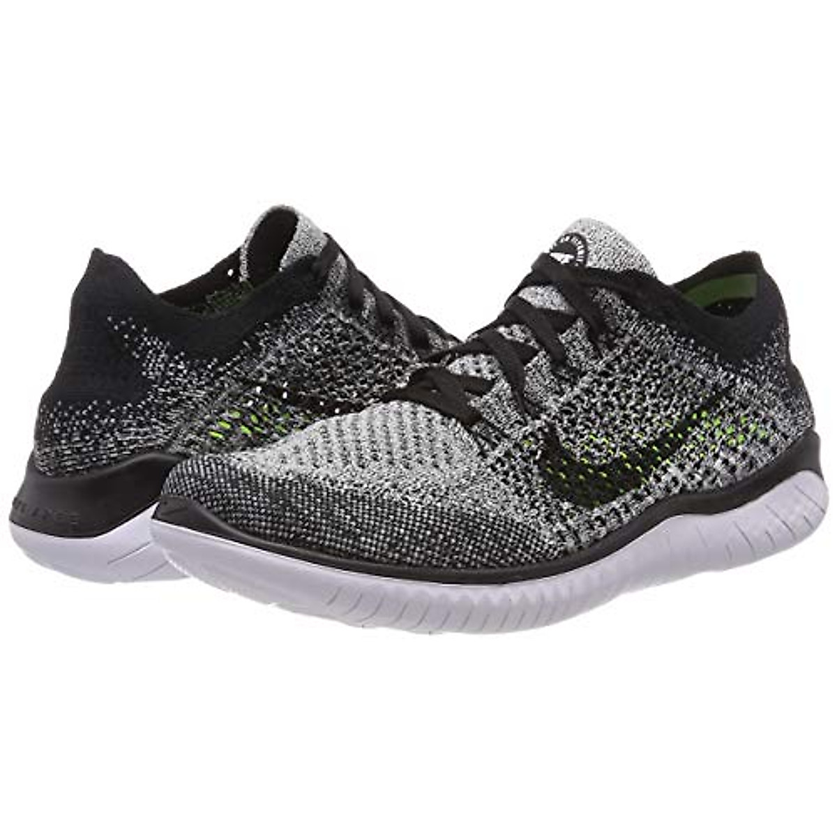 Nike Men's Low-Top Sneakers, White White Black 101, 8