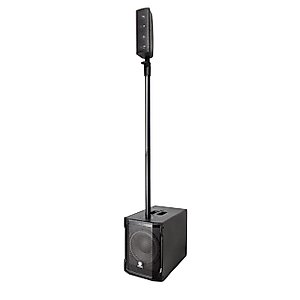 PRORECK CLUB 2000 10-inch 1000W Powered PA Loud Speaker System Combo Set With DSP, TWS Bluetooth, Column Array Speaker And 10 inch Subwoofer for meeting, speeches, churches, performances, DJ Gig, Live