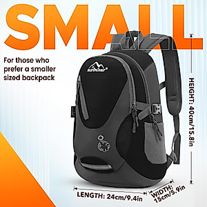 Cycling Hiking Backpack Sunhiker Water Resistant Travel Backpack Lightweight SMALL Daypack M0714