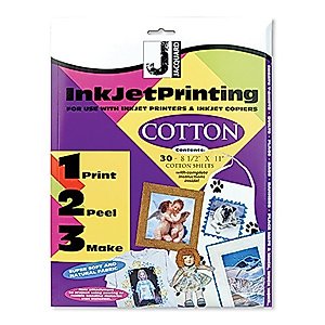 Jacquard Inkjet Cotton 8.5X11 30 Pack