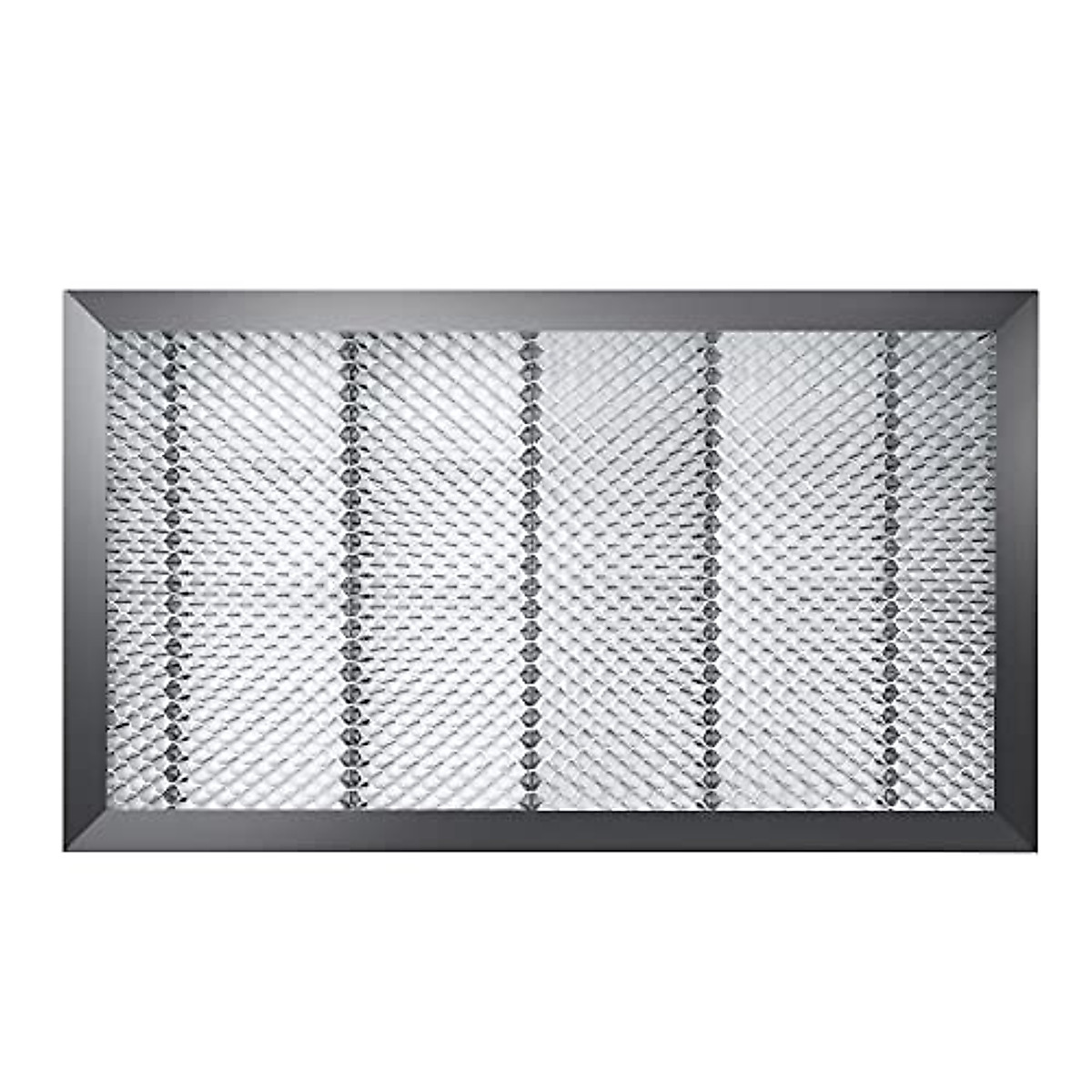 Honeycomb Working Table 300mmx 500mm Customizable Size Work Bed Laser Parts for CO2 Laser Engraver Cutting Machine 11.81x19.69 inch