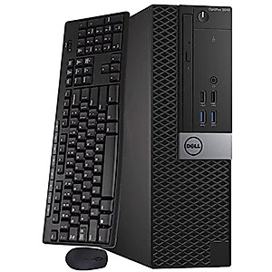 Dell OptiPlex 5040 SFF Desktop Computer Intel PC Quad Core i7-6700 3.40GHz up to 4.0GHz 16GB Ram 512GB NVMe M.2 SSD Built-in WiFi & Bluetooth HDMI Wireless Keyboard and Mouse Windows 10 Pro (Renewed)