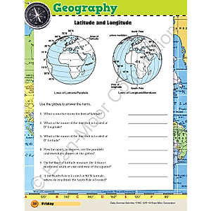 Evan-Moor Daily Summer Activities, Grade 5-6