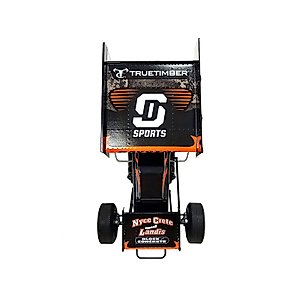Winged Sprint Car #5 Spencer Bayston TrueTimber Camo CJB Motorsports Rookie of The Year World of Outlaws (2022) 1/18 Diecast Model Car by Acme A1822023