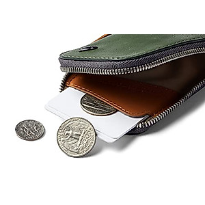Bellroy Leather Card Pocket Wallet (Max. 15 cards and bills) - RangerGreen