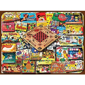 White Mountain Puzzles Classic Games 500 Piece Jigsaw Puzzle