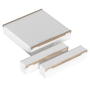 Carmerny 3 Pack 401 Furnace Filter Replacement Compatible with AprilAire 2400, Space-Gard 2400 Whole-House Air Cleaner Purifiers - MERV 13, 16x25x6 Air Filter
