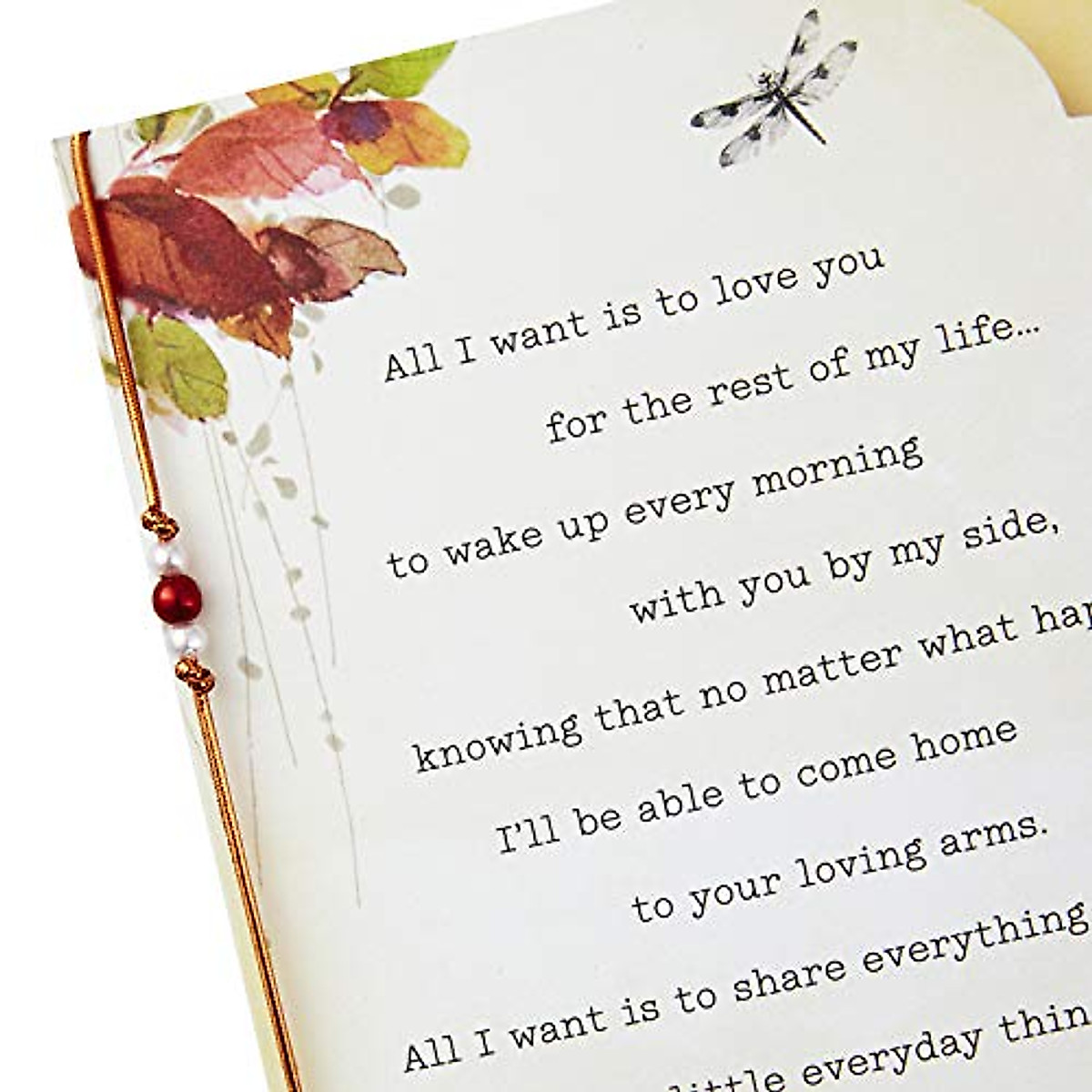 Hallmark Love Card or Anniversary Card (Love You For the Rest of My Life) (429RZB1325)