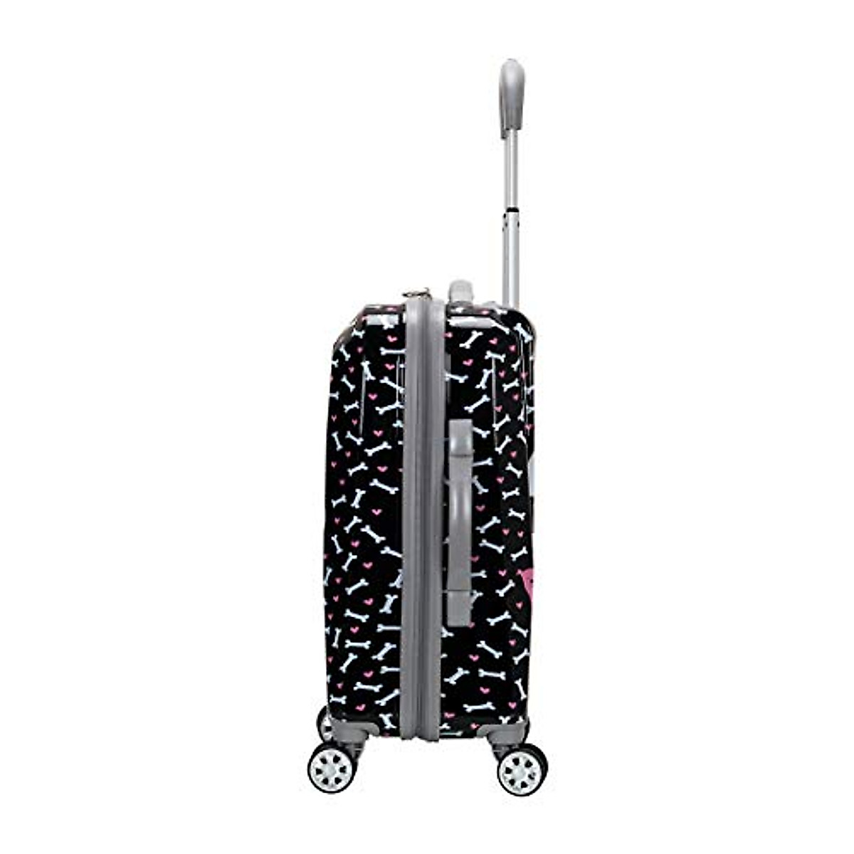 Rockland Vision Hardside Spinner Wheel Luggage, Assorted/Multicolor, Carry-On 20-Inch