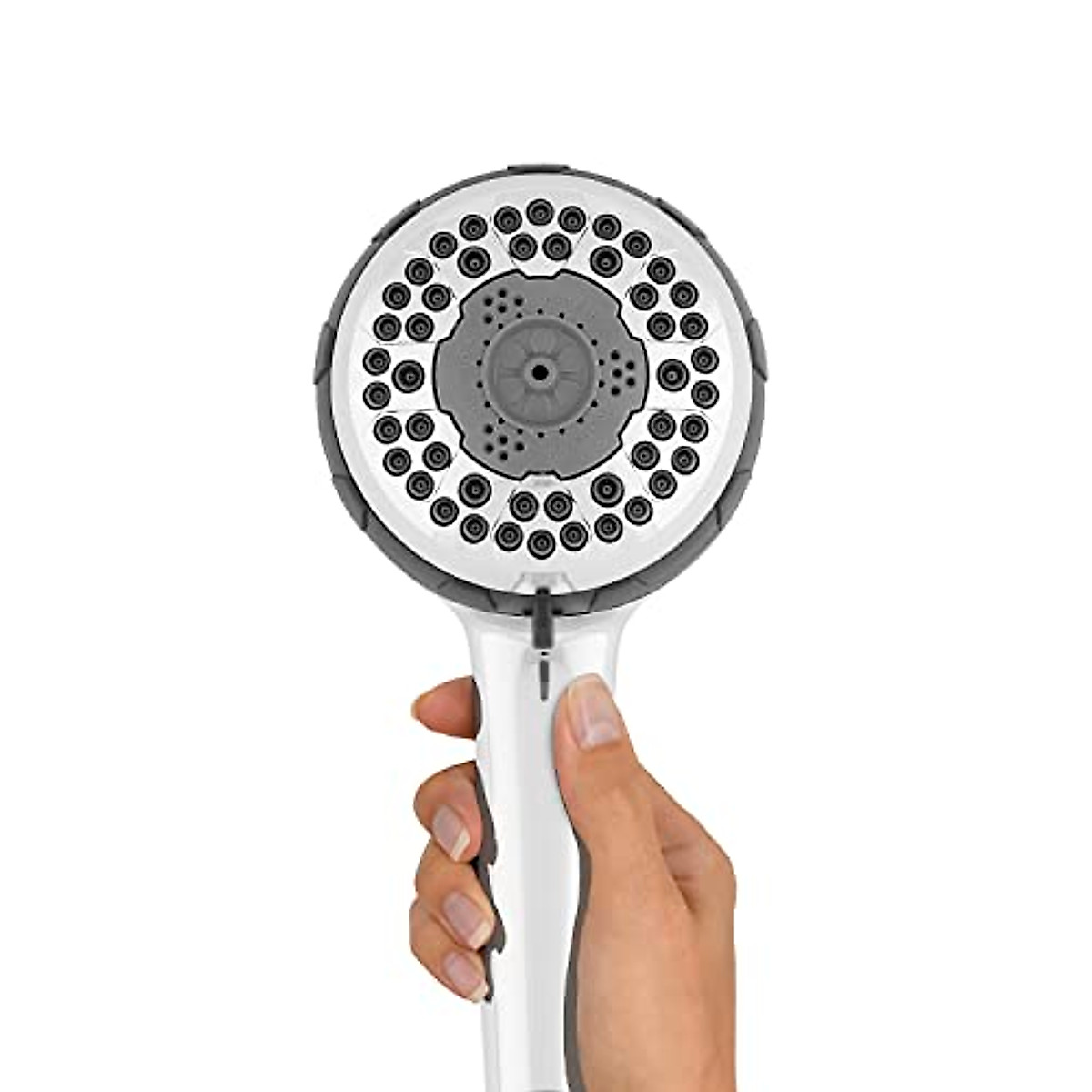 Waterpik Power Spray Dual 2-in-1 Shower System With Rain Shower Head and 8-Mode Hand Held Shower Head, Chrome VIC-133E-NSP-853E