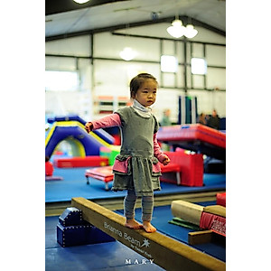 Tumbl Trak Optional Brianna Beam Leg Bases, Royal Blue