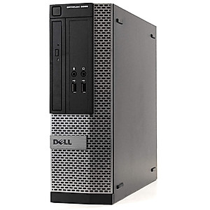Dell Optiplex 3020 Business Desktop Computer, Intel Quad Core i5, 8GB DDR3 RAM, 500GB HDD, DVD-ROM, Windows 10 Home, RGB Speakers (Renewed)