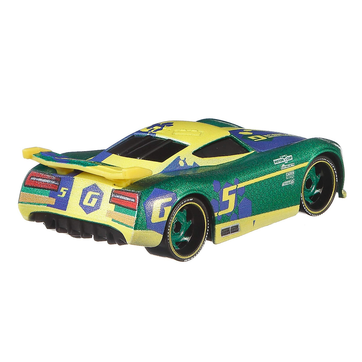 Disney Car Toys Toy 1:55 Scale die-cast Character Vehicles Collectible 2-Pack Gift Set Next-Gen Racers SynerG #5 Eric Braker & RPM #64 Barry DePedal Kids 3 and Up