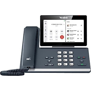 Yealink MP58-WH-Teams IP Phone - Corded/Cordless - Corded - Bluetooth - Desktop - Classic Gray