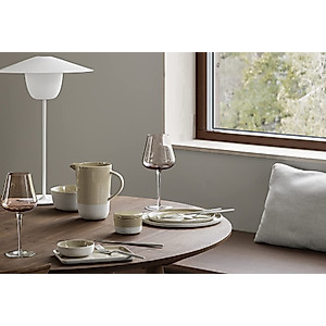 Blomus SABLO Ceramic Stoneware Sugar Container with Lid - Stone