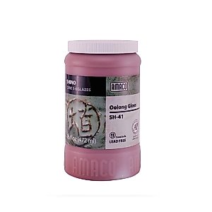 Amaco Shino Lead-Free Glazes - Oolong, Gloss, 16 oz
