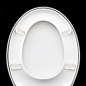 4Pcs Toilet Seat Stabalizer Antislip Gasket Set Bumper Bathroom Products Self-adhesive Increase The Height Toilet Seat Cushioning Pads