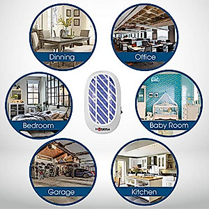 2PCS Bug Zapper Indoor - Mosquito Zapper Indoor - Fly Zapper Portable Indoor - Bug Zapper Electric Mosquito Fly Zappers/Killer - Indoor Mosquito Trap - Indoor Mosquito Killer - Mosquito Trap Indoor