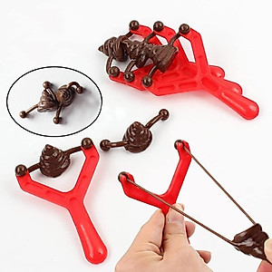 Poo Slingshot: Funny Flying Poop Toy for Kids
