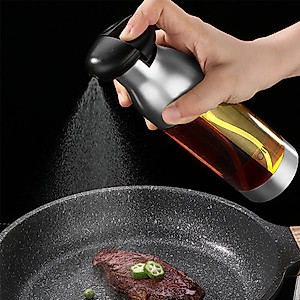 Xiaokeis Oil Sprayer for Cooking, 90ml Spray Bottles Kitchen Gadgets for Cooking Bottle 2 Compartment Home Kitchen for Kitchen, Salad, Baking, Frying(size:1 pcs)