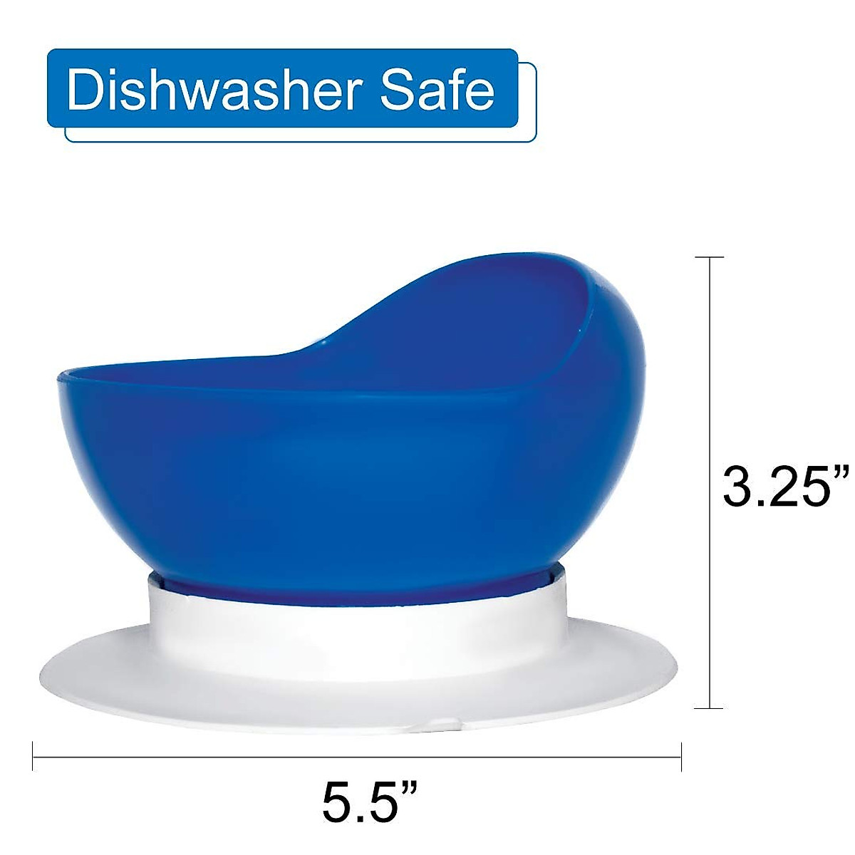 Scooper Bowl with Suction Cup Base