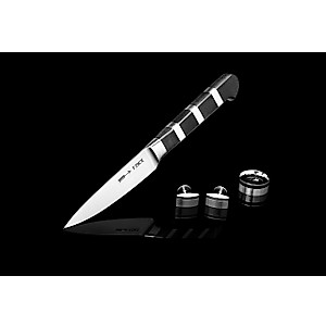 F. DICK – 1905 Paring Knife - Kitchen knife with 3.5" blade & 56 HRC - Ideal for small cutting work & decorations - Stainless steel - Ultra sharp - Ergonomic handle - High carbon