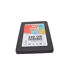 Silicon Power 240GB S60 2.5" 7mm SATA III 6Gb/s Internal Solid State Drive (SP240GBSS3S60S25)