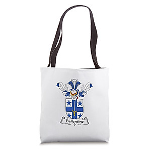 Ballentine Coat of Arms - Family Crest Tote Bag