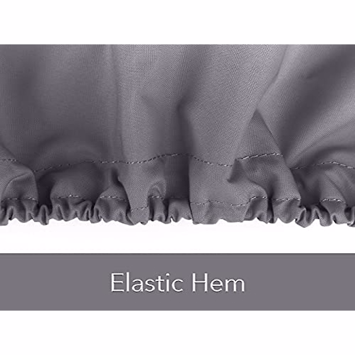 Covermates Round Accent Table Cover - Water-Resistant Polyester, Mesh Ventilation, Patio Table Covers-Charcoal