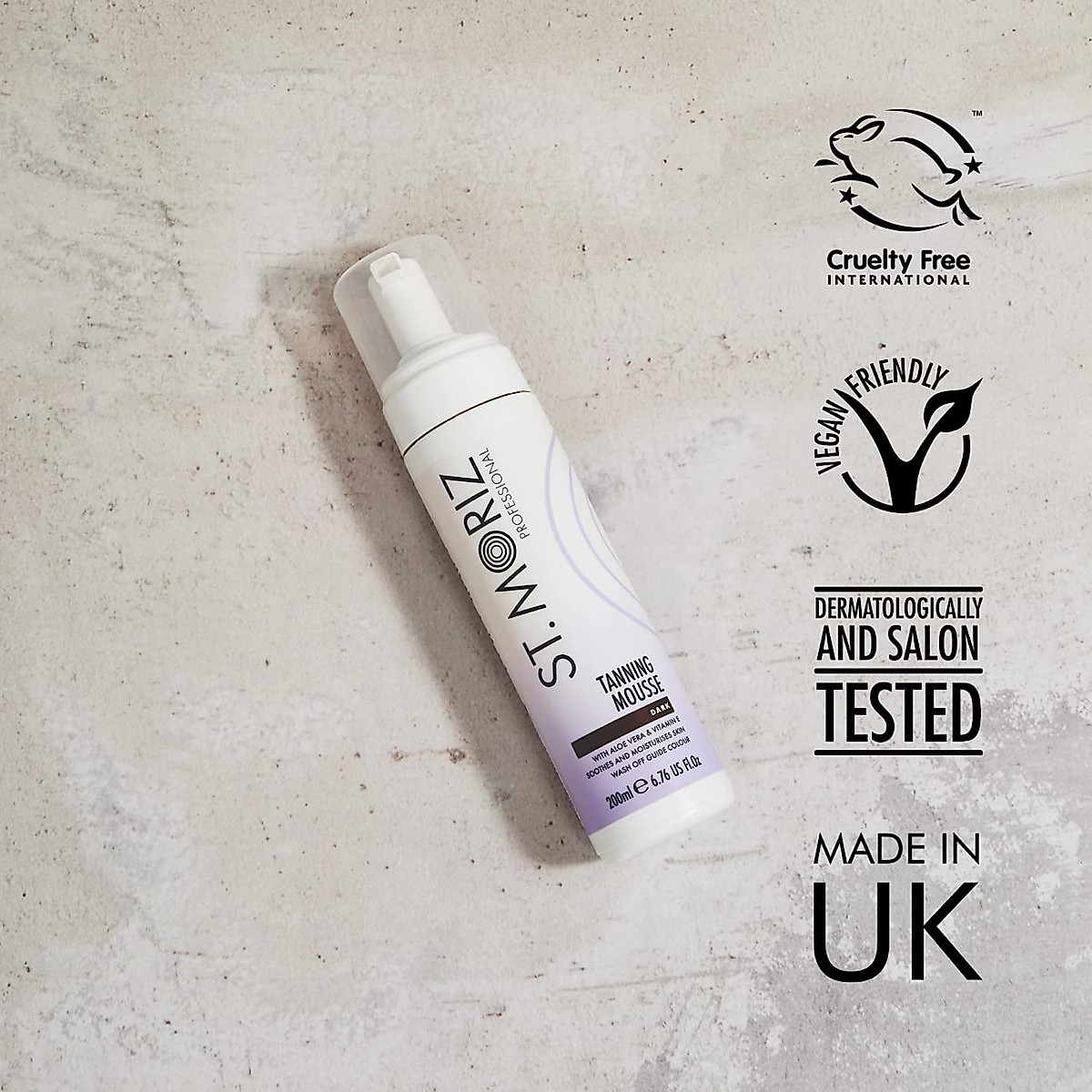 St Moriz Instant Self Tanning Mousse in Dark Tone - All Skin Types - 2 x 200 ml