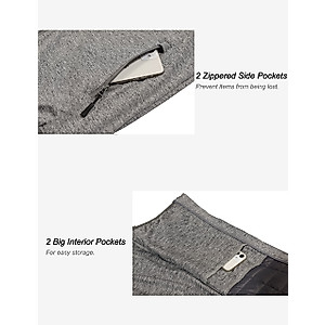 Little Donkey Andy Men's Lightweight Golf Vest Gray 2XL