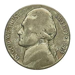 1942-1945 War Nickels (40 Coins) Random Date Very Good