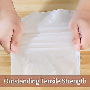 20 Pcs Travel Storage Bags, Clothes Packaging Bags, Reusable Plastic Ziplock Bags, Frosted Waterproof Resealable Clothing Zipper Bags Pouch for Travel Clothes Shoes Cosmetics Storage Bag