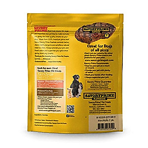 Savory Prime 7-Pack Rolls, Mini, White, All Breed Sizes (49627130)