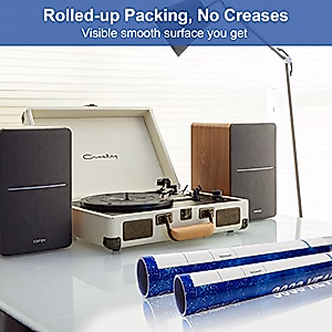 32" x 48" 2023 Wall Calendar Dry Erase - Large Blue Starry Sky Calendar Wet & Dry Erasable Laminated 12 Month Annual Yearly Planner, Reversible, Horizontal/Vertical (2023 Wall Calendar)