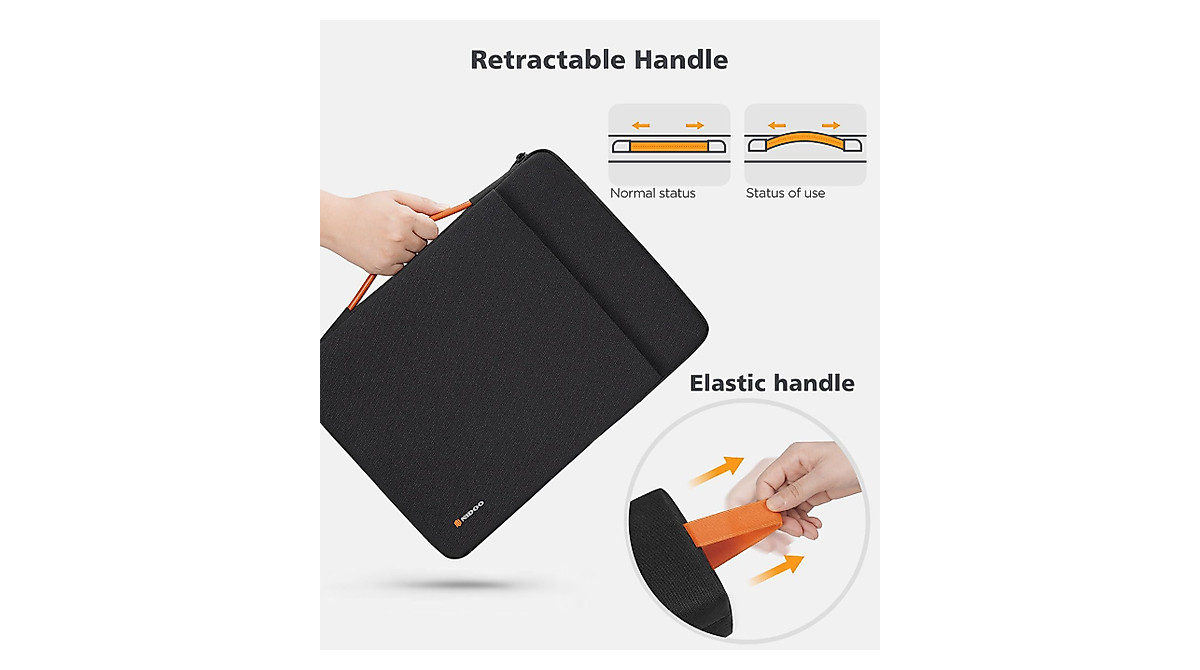 NIDOO 14-Inch Laptop Sleeve for MacBook Air and Surface Laptop