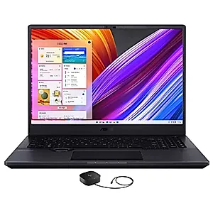 ASUS ProArt Studiobook 16 Workstation Laptop (Intel i7-12700H 14-Core, 16GB DDR5 4800MHz RAM, 2x4TB PCIe SSD RAID 0 (8TB), GeForce RTX 3070 Ti, 16.0" 60Hz 4K (3840x2400), Fingerprint, Win 11 Home)