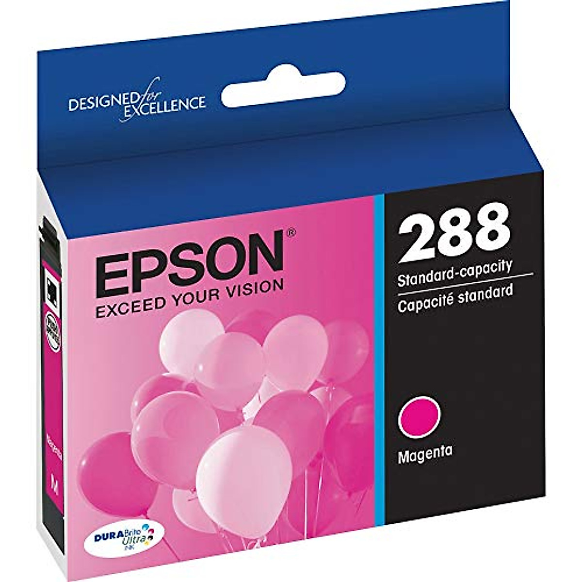 EPSON T288 DURABrite Ultra Ink Standard Capacity Magenta Cartridge (T288320-S) for select Epson Expression Printers