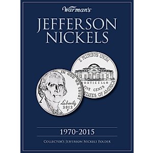 Jefferson Nickels 1970-2015: Collector's Jefferson Nickels Folder