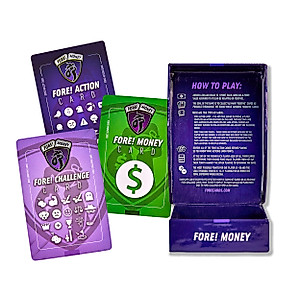 Fore! Cards 3 Game Bundle | 3 Fun & Interactive On-Course Golf Games to Suit Every Type of Golf Round | Never Play a Boring Round Again | Save Over 25%