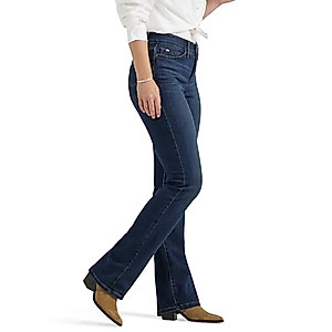 Lee Women's Ultra Lux Comfort with Flex Motion Bootcut Jean Renegade 10 Medium