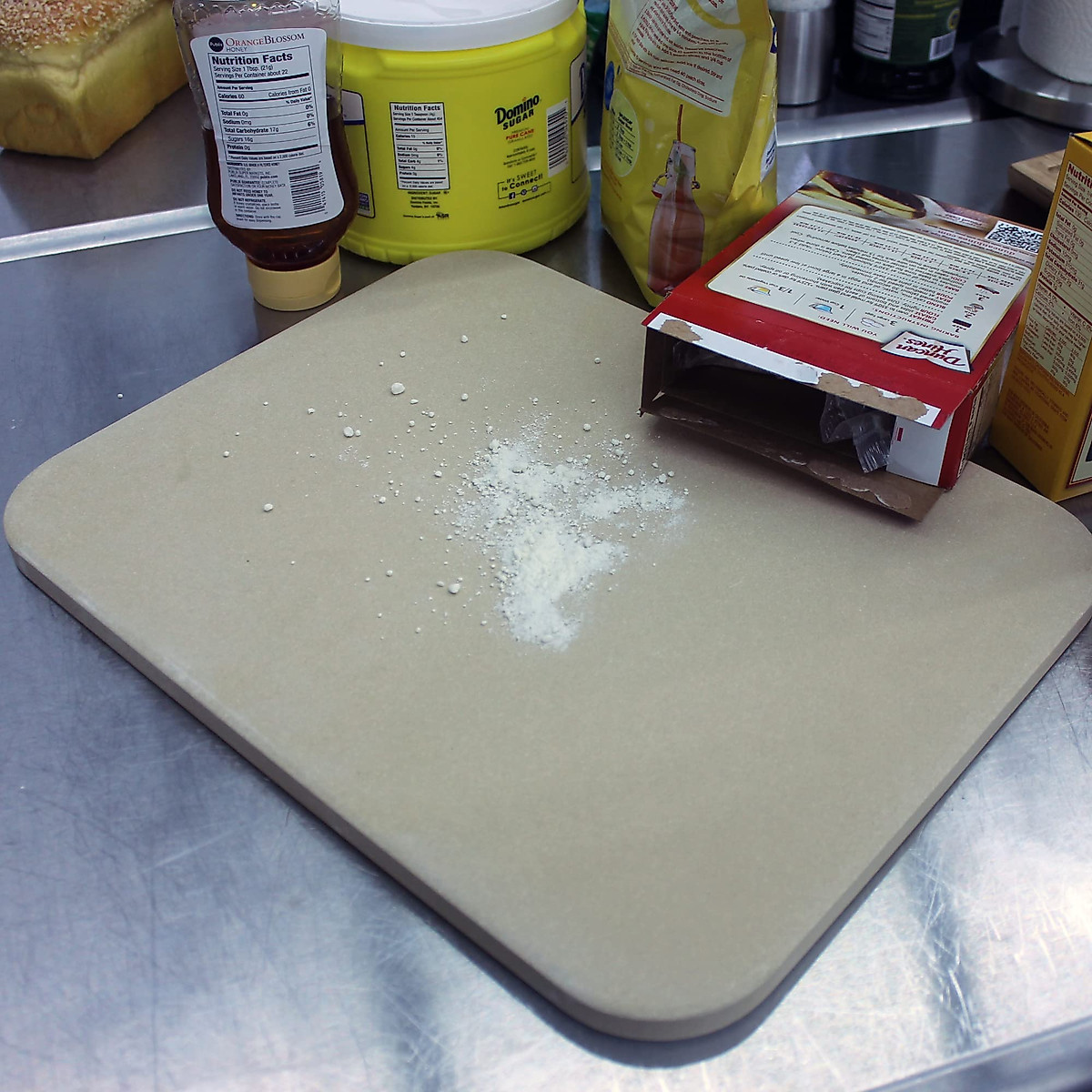 BergHOFF – Leo Cordierite Stone Pizza Board – Beige – 38cm