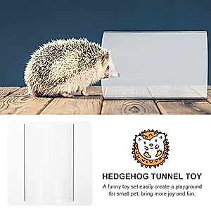 Mipcase Rabbit Toys Rabbit Toys Chinchilla Tunnel 3 Pieces Hamster Tube Pet Squirrel Tunnel Rat Tunnel Tunnel for Dogs Hamster cage Tunnel Tube Toy Bunny Toys Bunny Toys