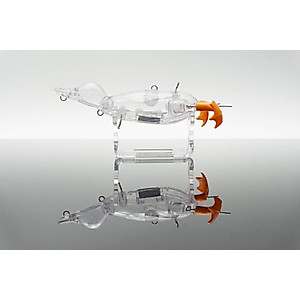 Duck Bait 5PCS Blank Unpainted top Water Fishing Lures Clear Hard Duck 1#