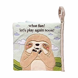 Douglas Baby Stanley Sloth Soft Plush Activity Book